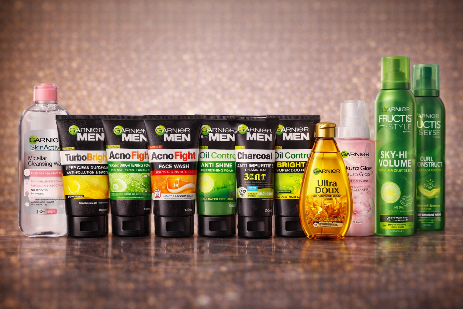 Garnier Collection Pakistan - Garnier Face Wash, Men Skincare & Fructis ...