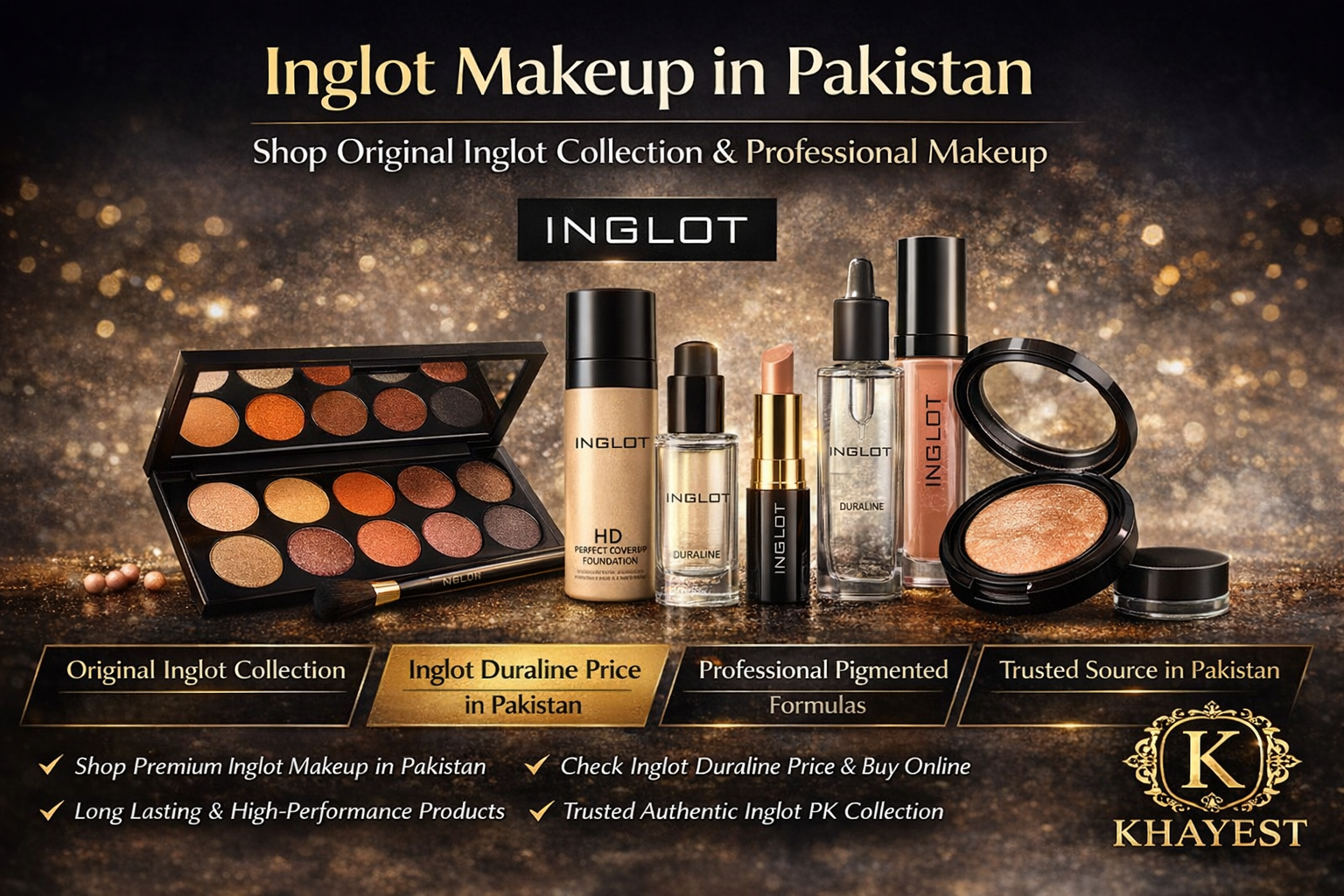 Inglot Makeup in Pakistan - Original Products, Prices & Buying Guide ...