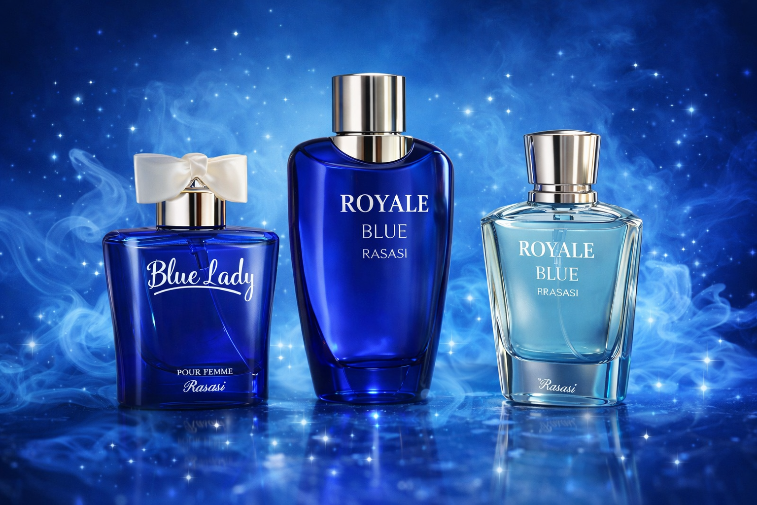 Rasasi Blue Lady & Royale Blue Perfumes - Best Rasasi Perfume Price in ...