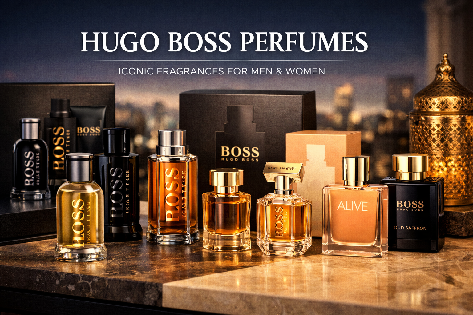 Hugo Boss Perfumes Guide - Boss Bottled, The Scent & Oud Saffron – Khayest
