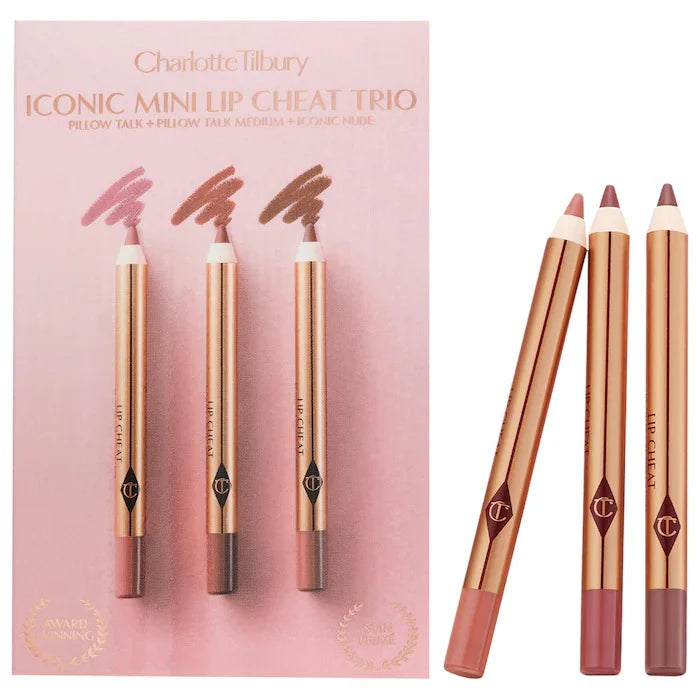 Charlotte Tilbury Iconic Mini Lip Cheat Pencil Trio – Khayest